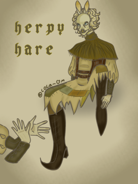 Harpy hare - ibisPaint