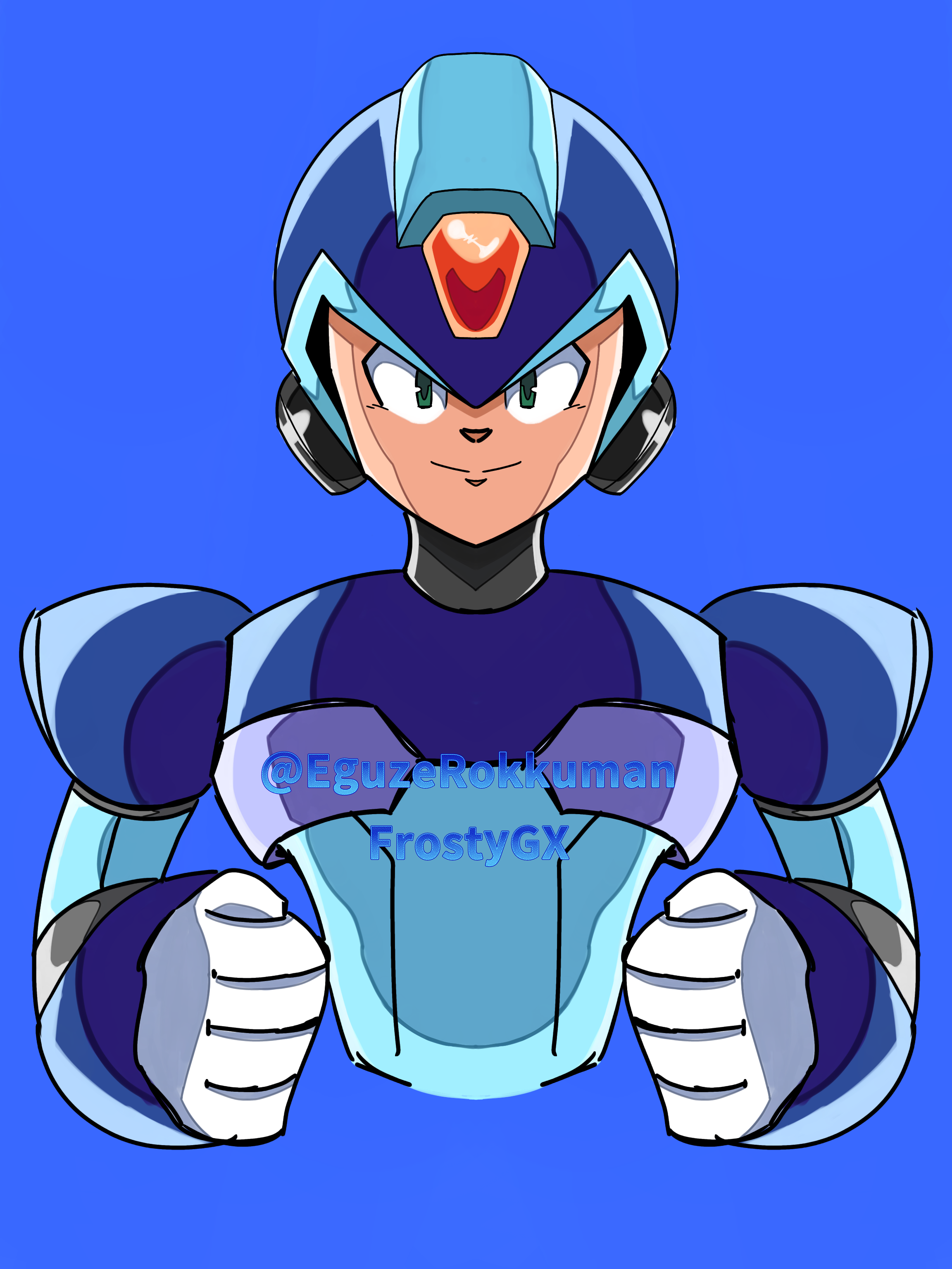 Rockman X - ibisPaint