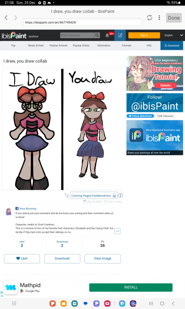 Afton duet - ibisPaint