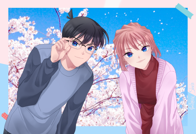 Conan & Ai - ibisPaint