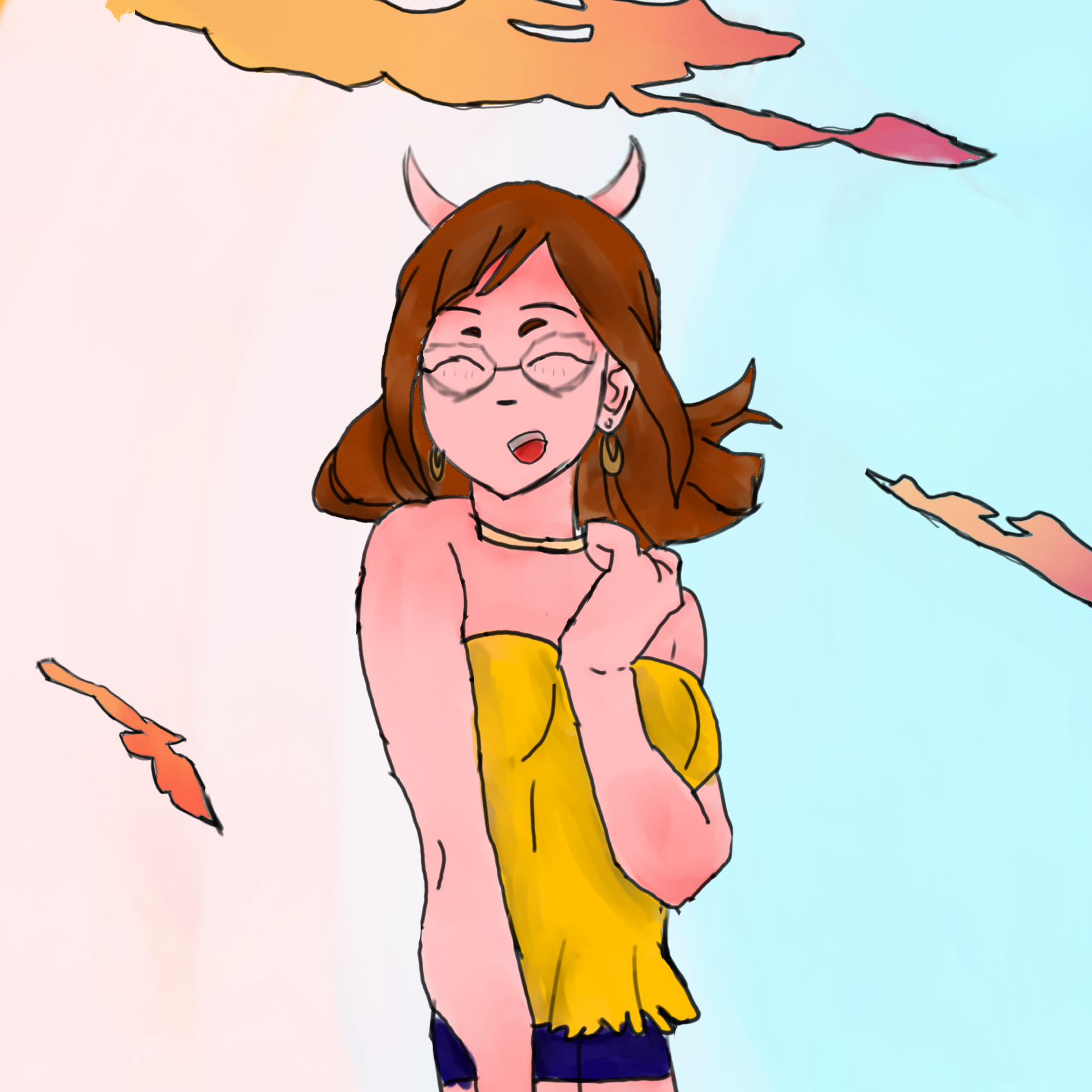 If I made Melissa Shield - ibisPaint