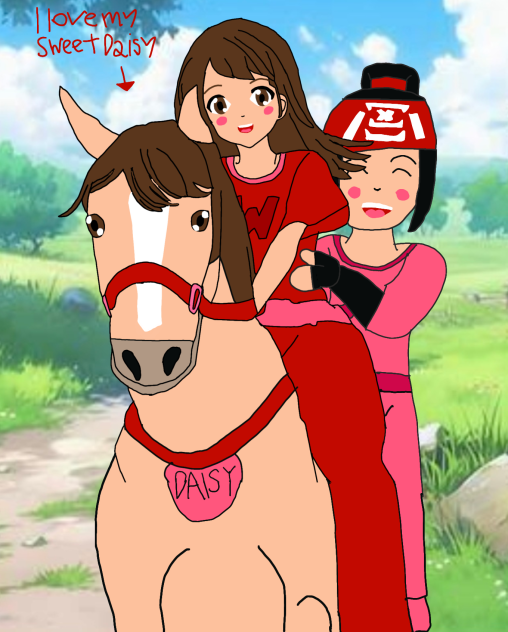 Wendy And Suzume My sweet Daisy. - ibisPaint