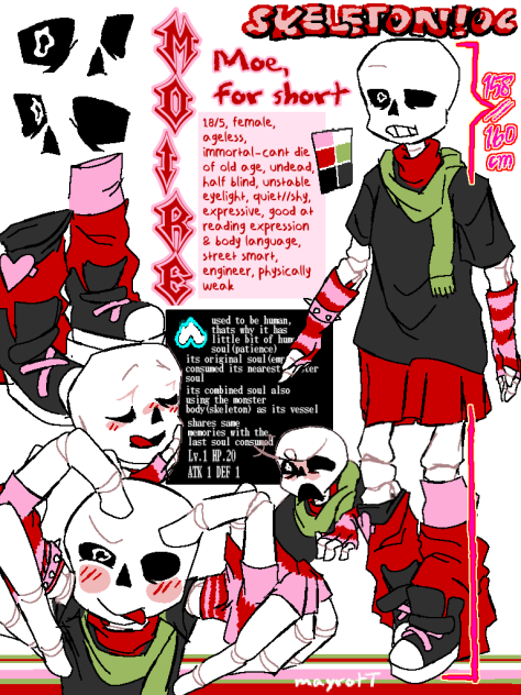 skeleton oc - ibisPaint