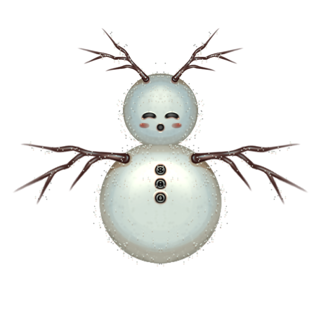 Snowman Hug ⛄️☃️ - ibisPaint