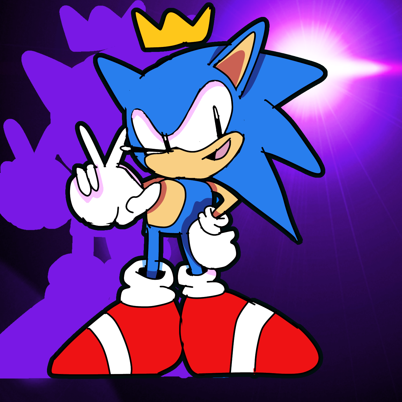 Sonic the hedgehog - ibisPaint