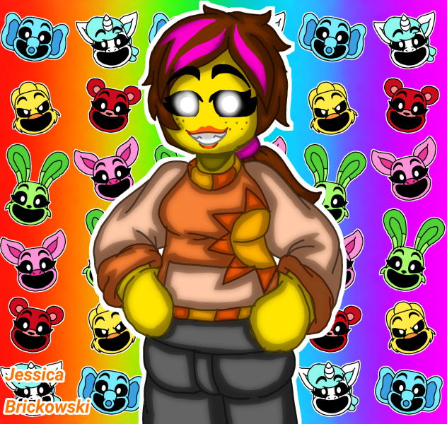 Jessica Brickowski - Poppy Playtime AU - ibisPaint