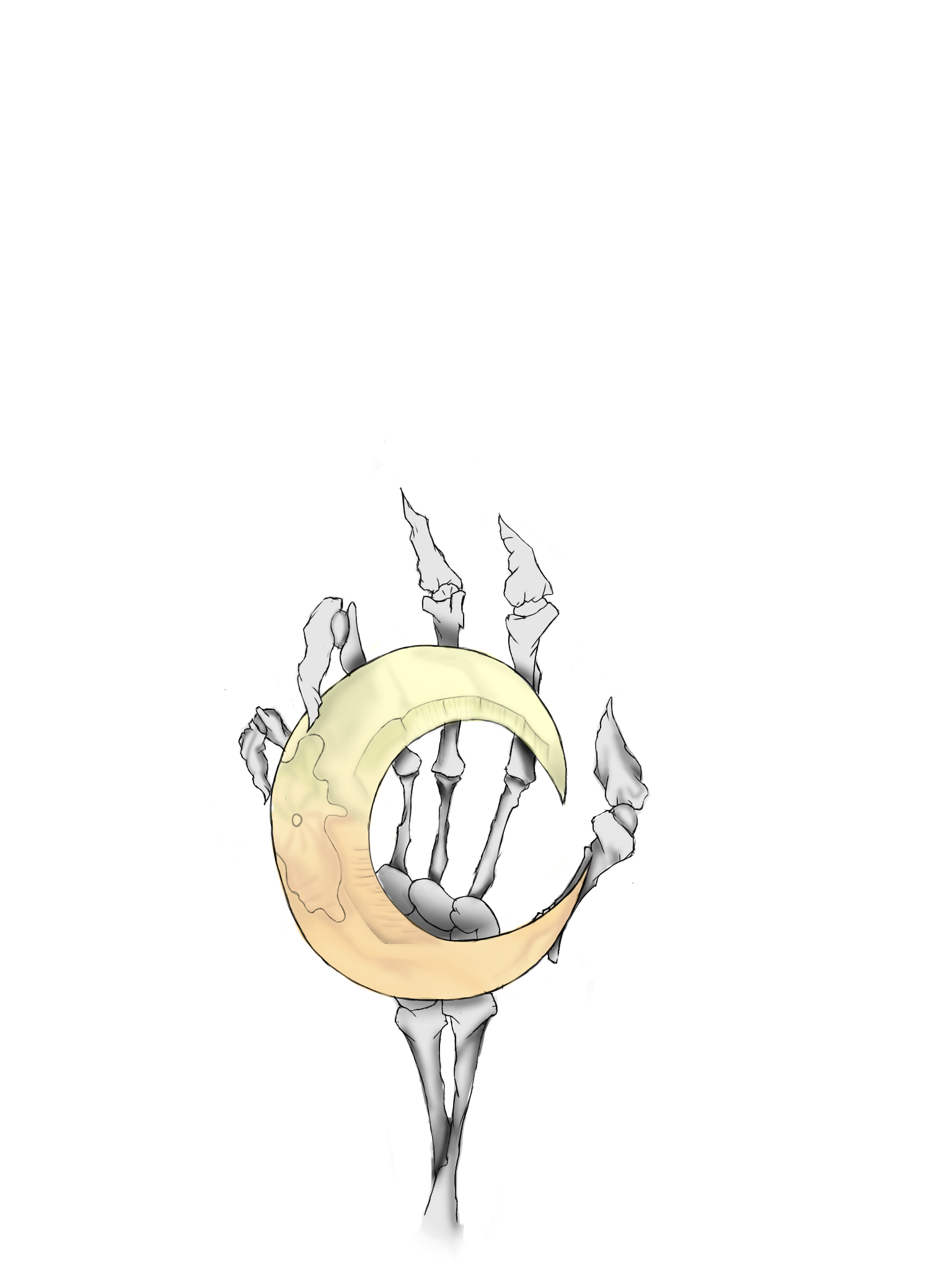 crescent hand - ibisPaint