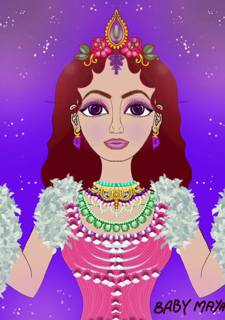 beautiful lady - ibisPaint