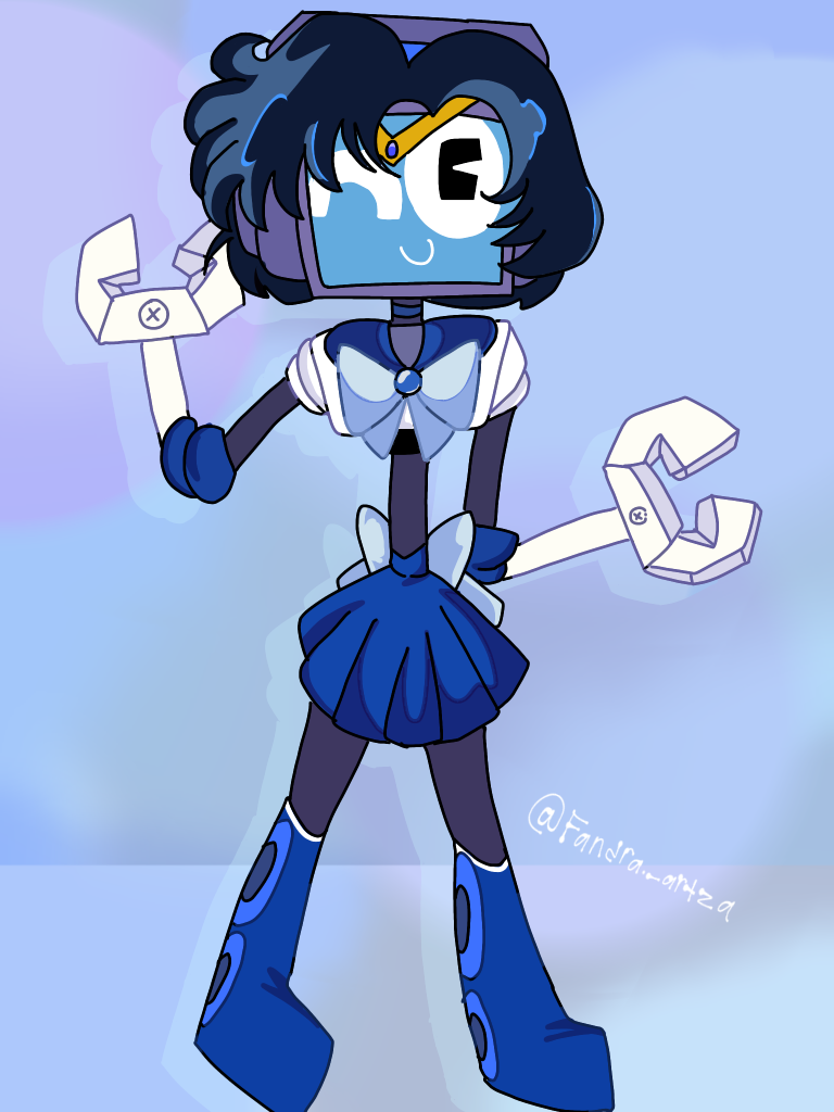 Fandroid x sailor mercury - ibisPaint