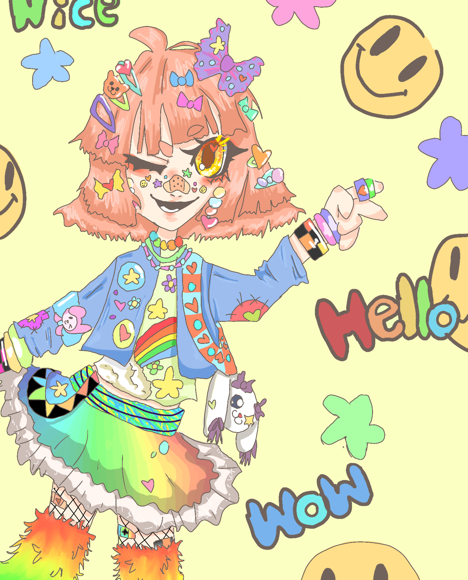 DECORA!!!🩷🧡💛 - ibisPaint