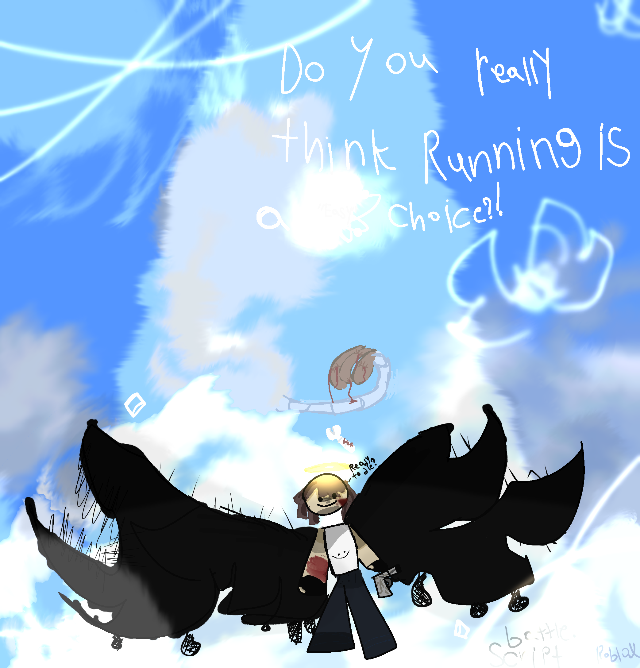 Fallen angel script fighting ultimate - ibisPaint