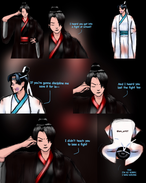 Wei Wuxian and Lan Jingyi - ibisPaint
