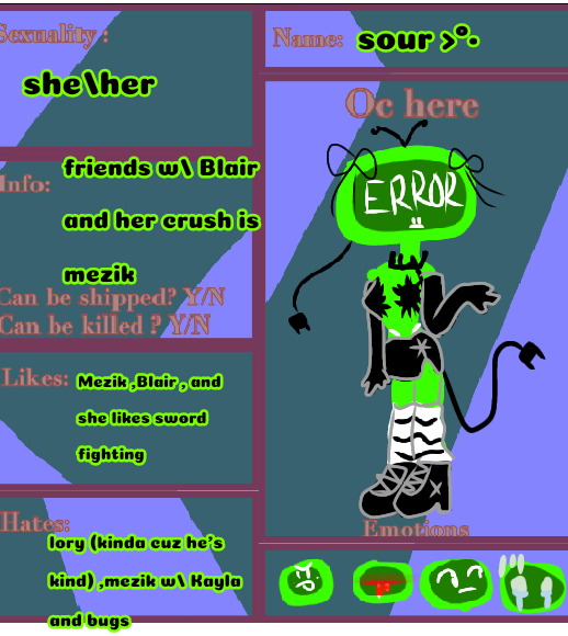 OC for evil inside! (AGAIN - ibisPaint