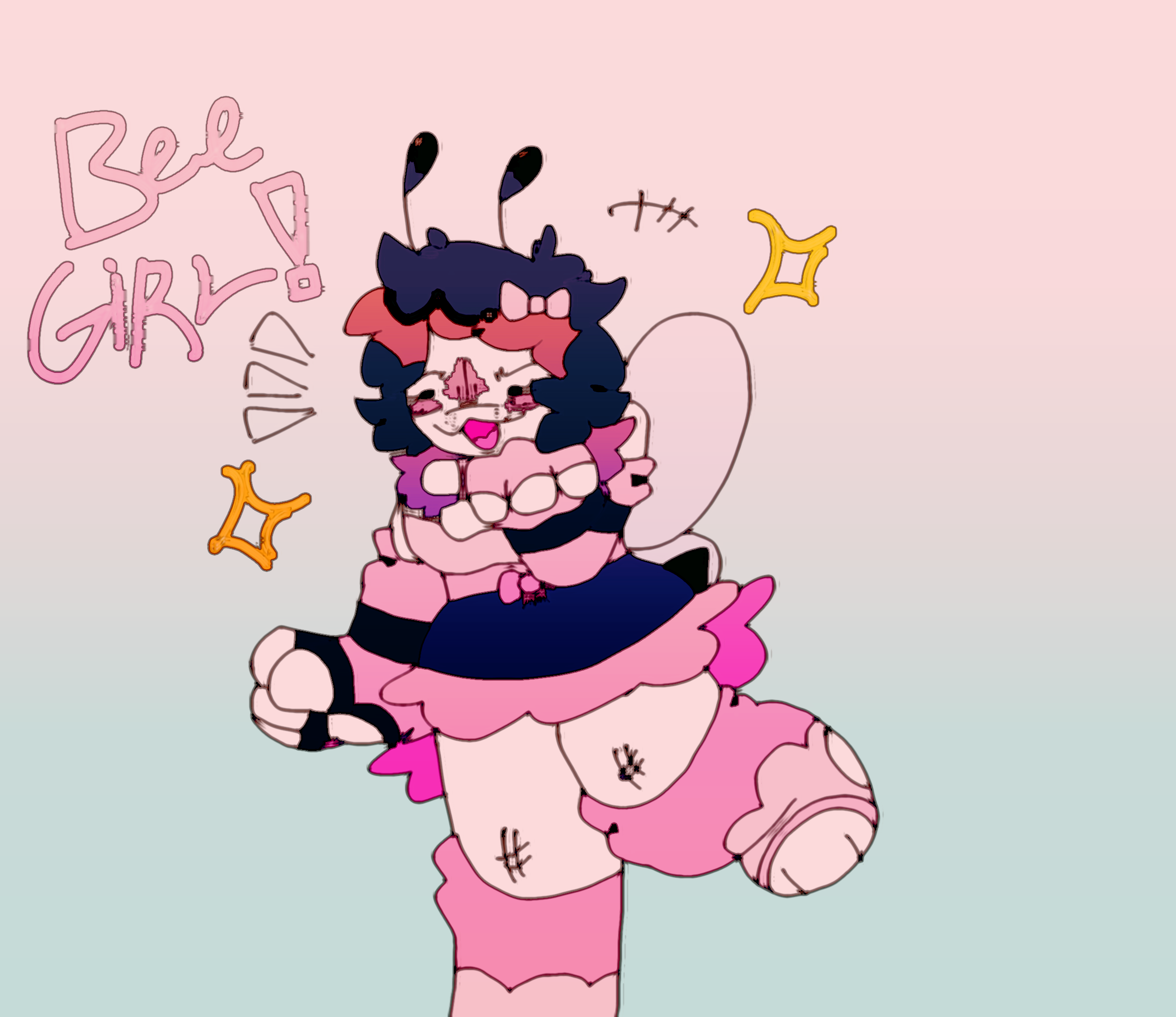 Bee Girl - ibisPaint