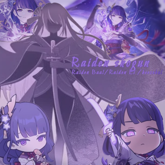 Raiden Shogun⚡️💜 - ibisPaint