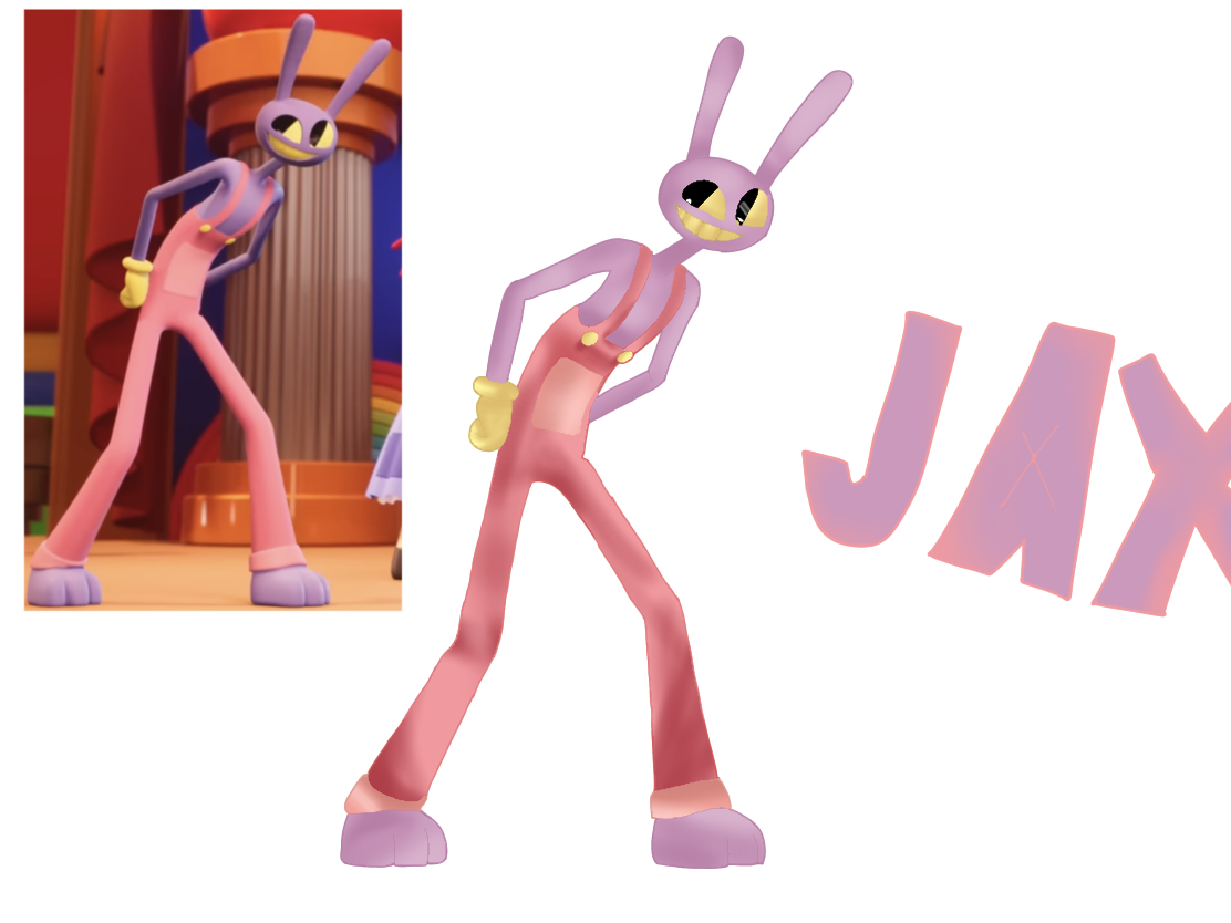 Jax from TADC drawing (traced) - ibisPaint