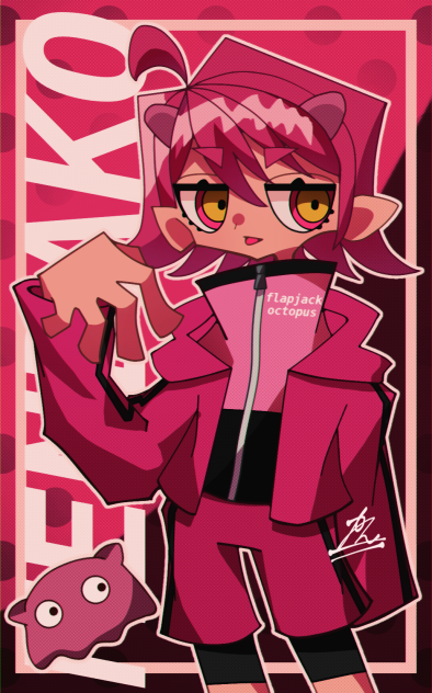 flapjack octopus - ibisPaint
