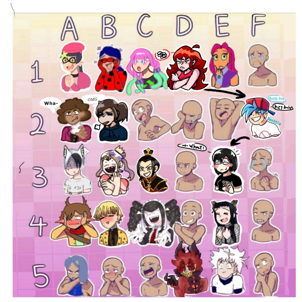 Expression collab - ibisPaint