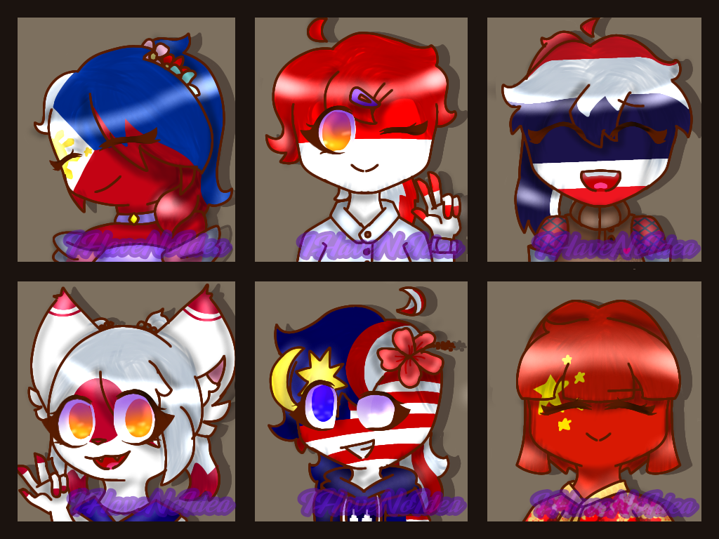 Countryhuman♀️(Asia)#1 - ibisPaint