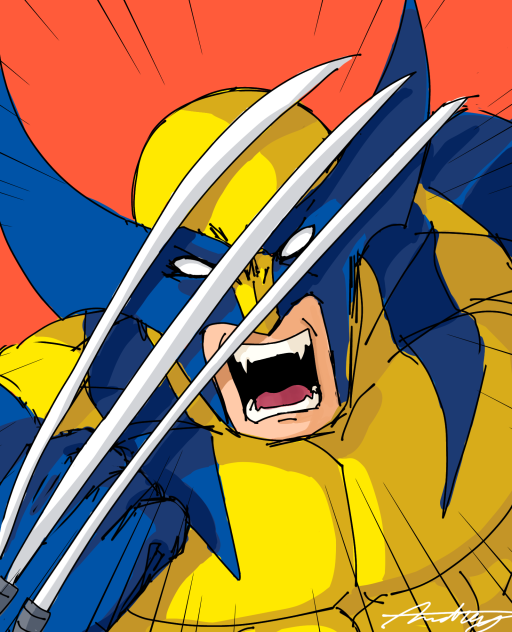 Wolverine - ibisPaint