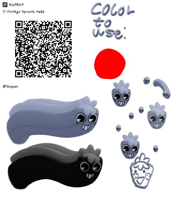 !! Vintage Sprouts Head - ibisPaint