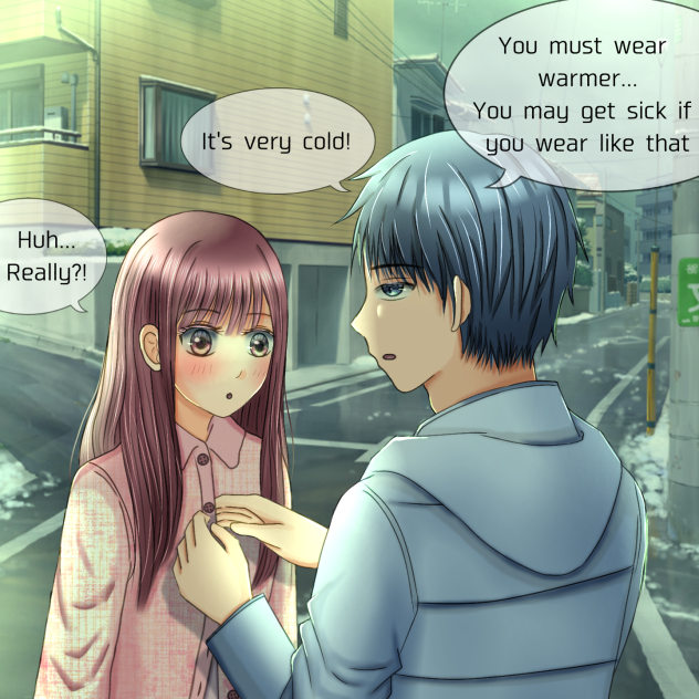 cute couple - ibisPaint