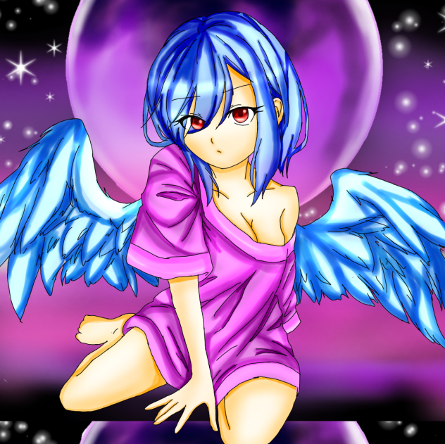 Blue Wings - ibisPaint