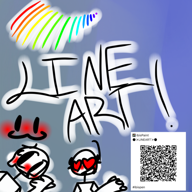 Line art brush - ibisPaint