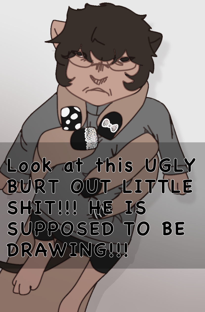 Disgusting little gremlin (me) - ibisPaint