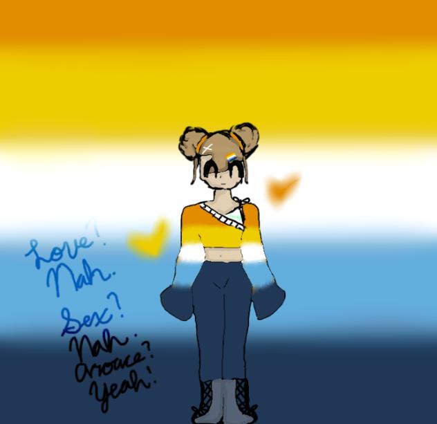 Aroace girl! - ibisPaint