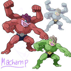 🌟Shiny Machamp Remake🌟 - ibisPaint