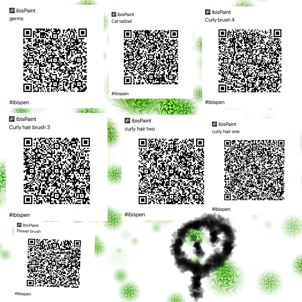 Extra brushes (including germ brush) - ibisPaint