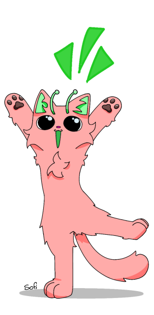 Space cat - ibisPaint