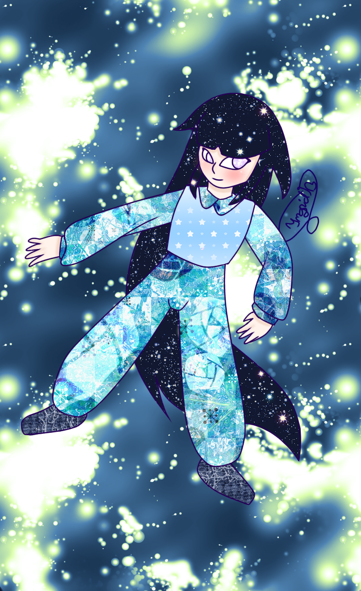 Garota Lua - ibisPaint