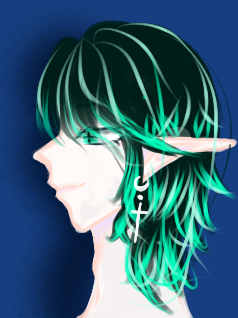 Hada beside - ibisPaint