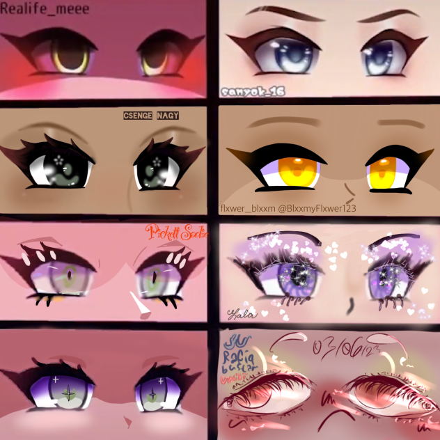 Gacha eye edit collab(finished) - ibisPaint