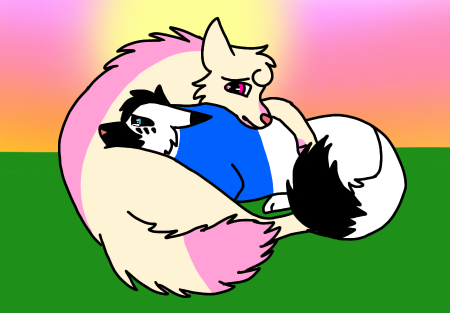 cream the elemental kitsune Fox (gift) - ibisPaint