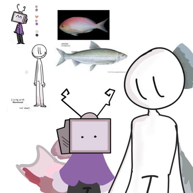 microwaved fish fellas - ibisPaint