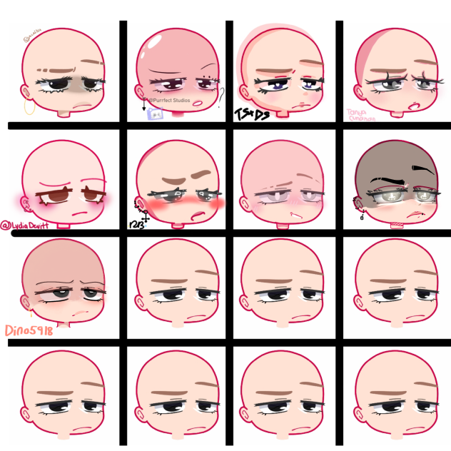 Gacha collab head - ibisPaint