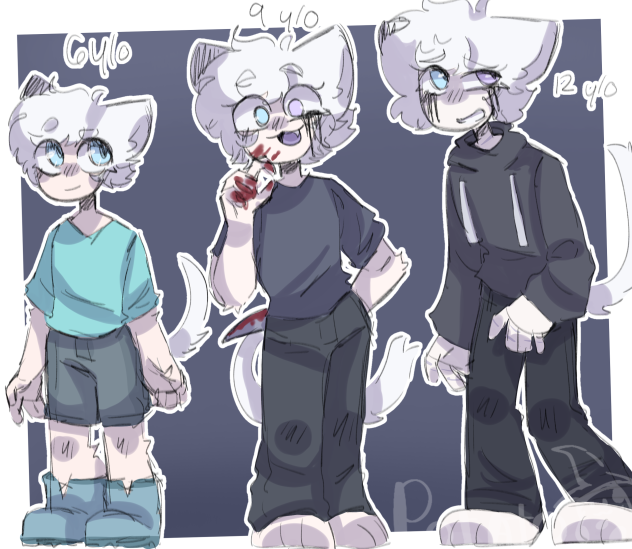 -Alex(ages throughout timeline)- - ibisPaint