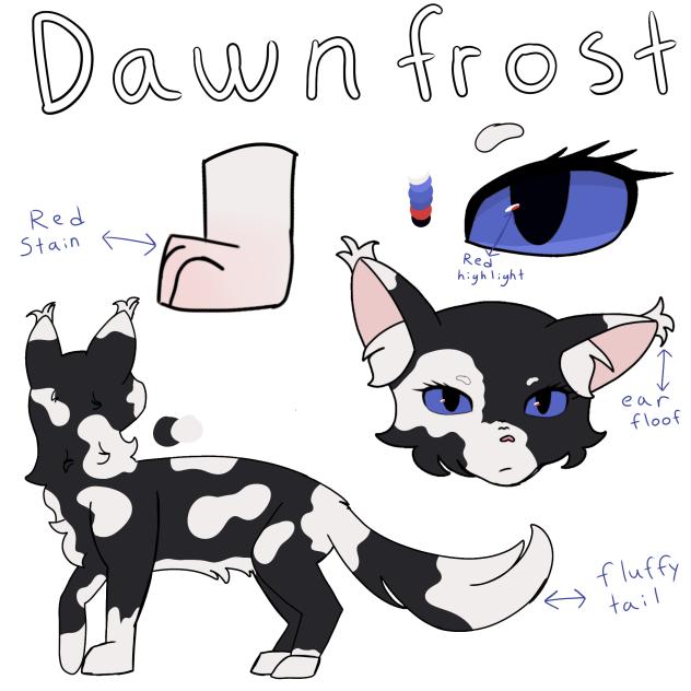 Dawnfrost Ref Sheet! - ibisPaint