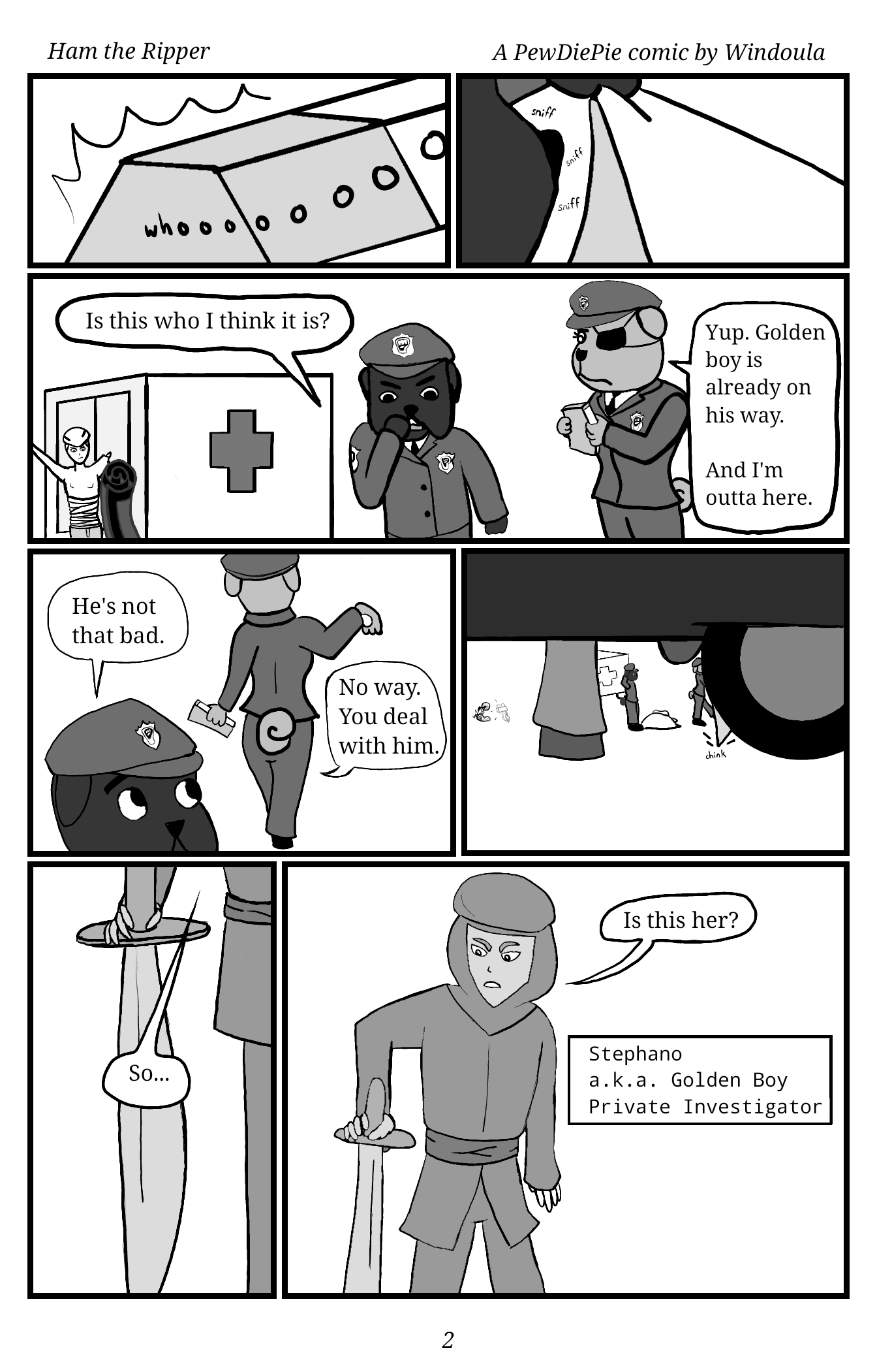 Ham the Ripper pg 2 - ibisPaint