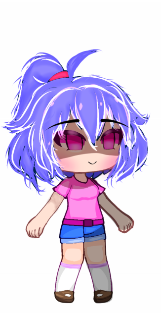 default girl in gacha - ibisPaint