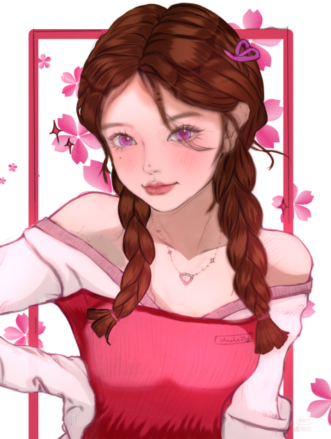 red pink - ibisPaint