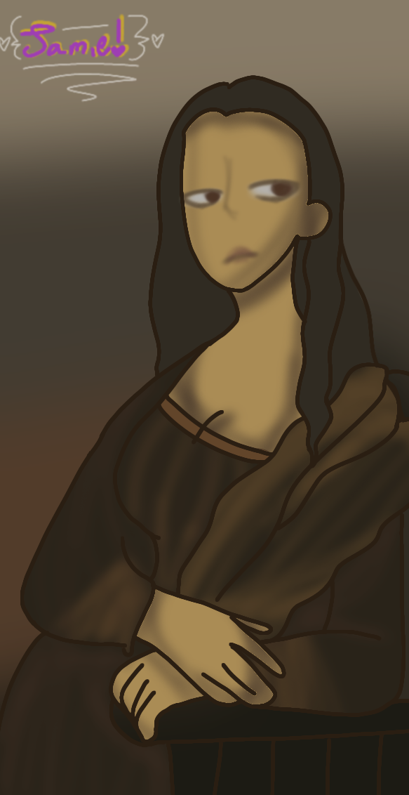 Mona Lisa (My style) - ibisPaint