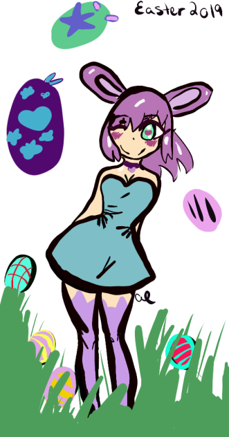 Happy Easter UwU - ibisPaint