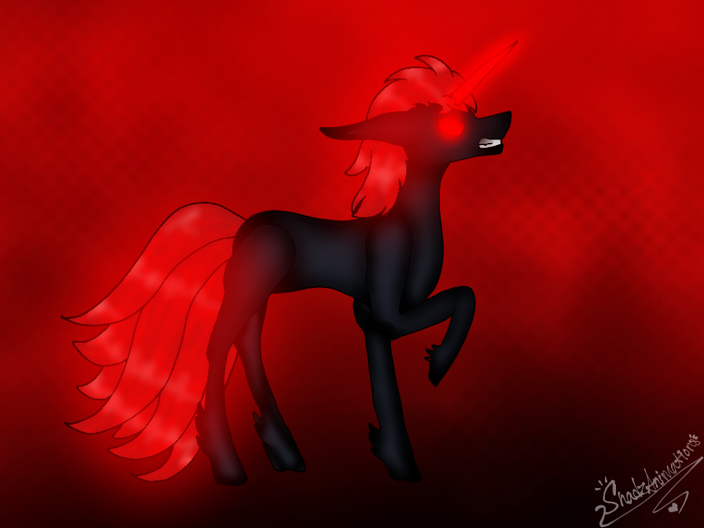Evil Unicorn (adopt me roblox) - ibisPaint