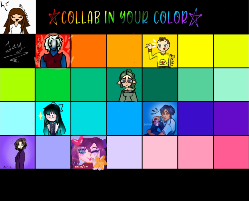 Colour collab •w• - ibisPaint