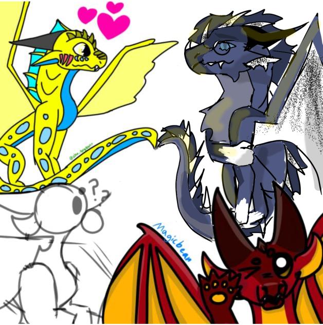 WOF oc collab again 2x lol - ibisPaint