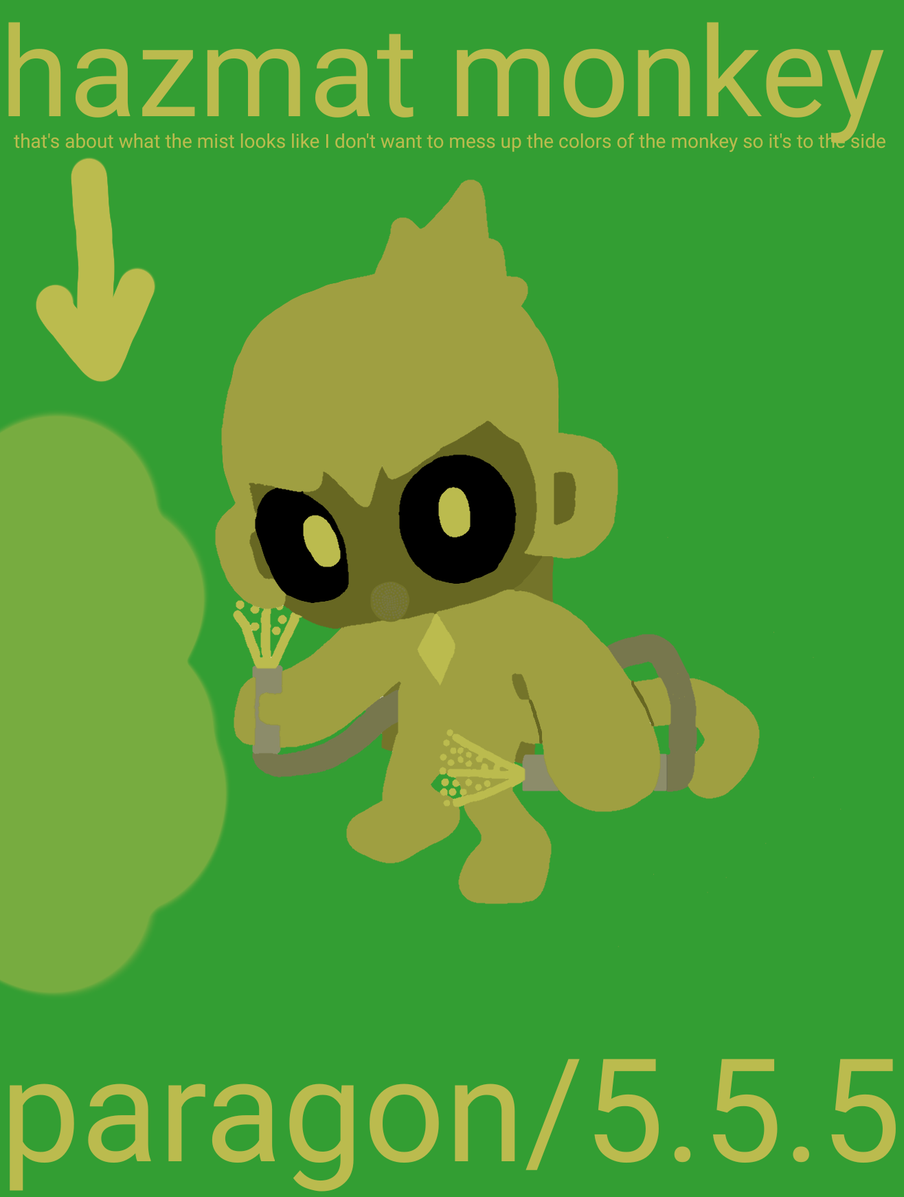 hazmat monkey paragon(idk a name yet) - ibisPaint